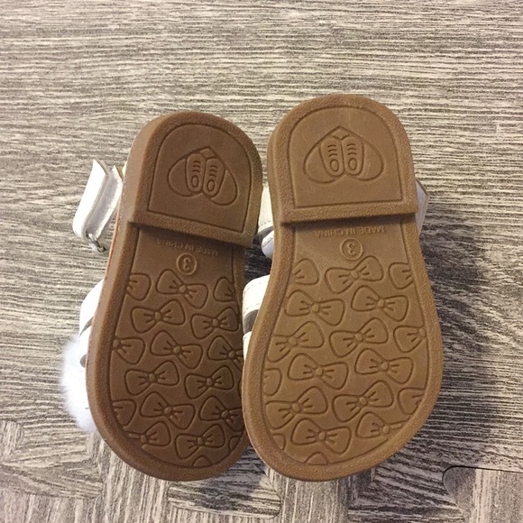First Steps | Shoes | Nwot White Baby Sandals | Poshmark